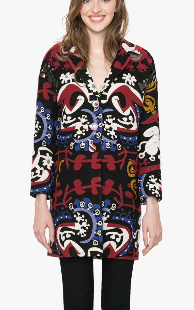 DESIGUAL Coat BLACK 67E2LB9 Lacroix | Buy Online