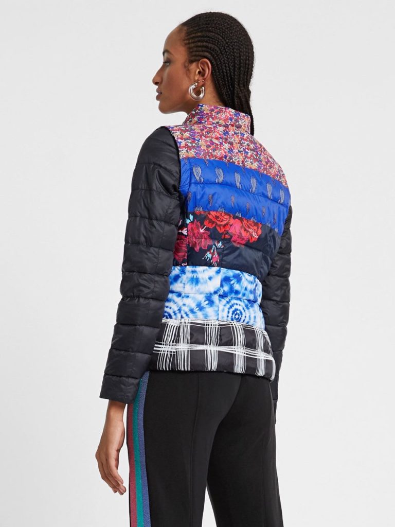 DESIGUAL Saharan Parka Patch Prints 20SWEW704009