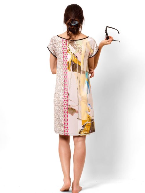 VOLT Design T-Shirt Dress AQUA RTC 411 | Summer 2020 Canada USA