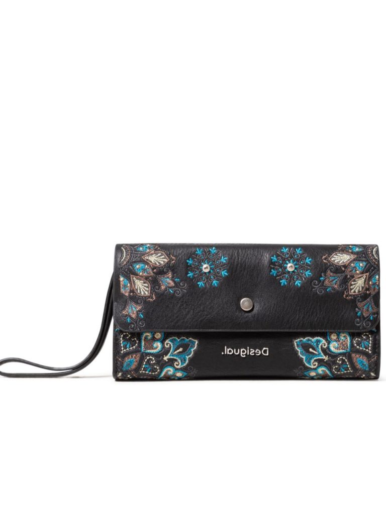 DESIGUAL Reversible Wallet DEVA with wristlet 20WAYP26
