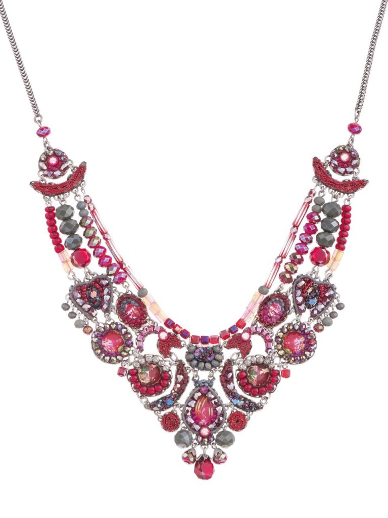Ayala Bar Necklace C3084 CRIMSON FLAME Classic Collection