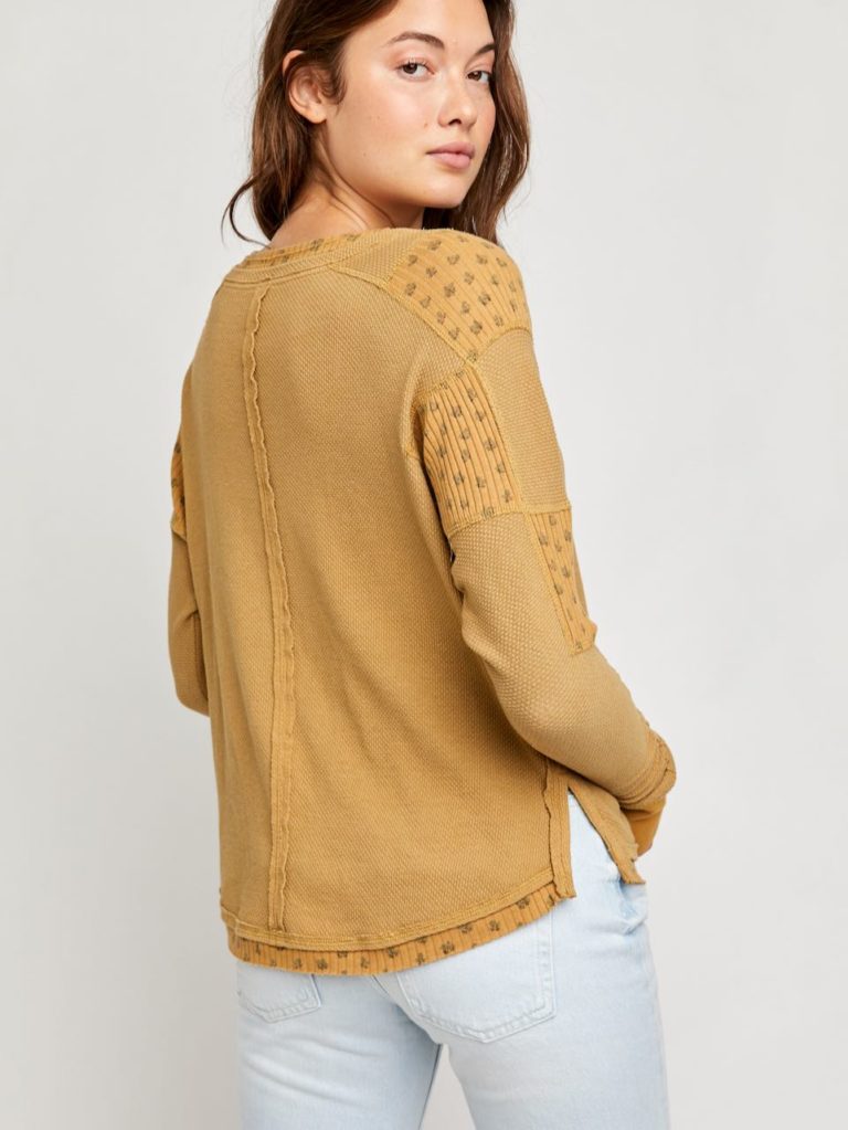 Free People HEART TO HEART HENLEY Top Many Colours