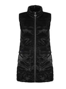 DOLCEZZA Puffer VEST BLACK 71801 Velvet Quilted