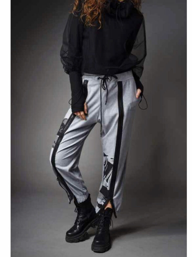 LINK by Ogi Track Pants with Front Zippers Collection Winter 2021-2022