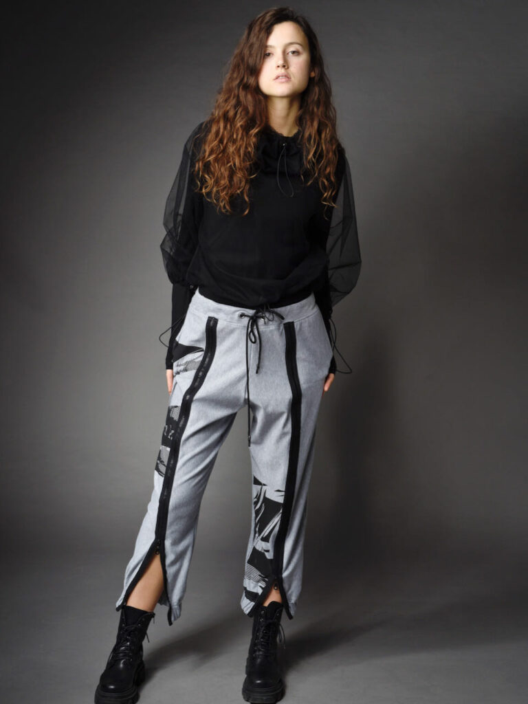 LINK by Ogi Track Pants with Front Zippers Collection Winter 2021-2022