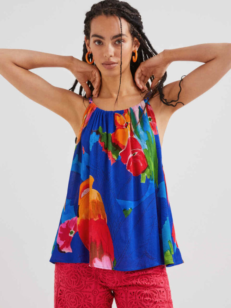 Buy Desigual Tops, Blouses and T-Shirts Online | Canada | USA | Europe