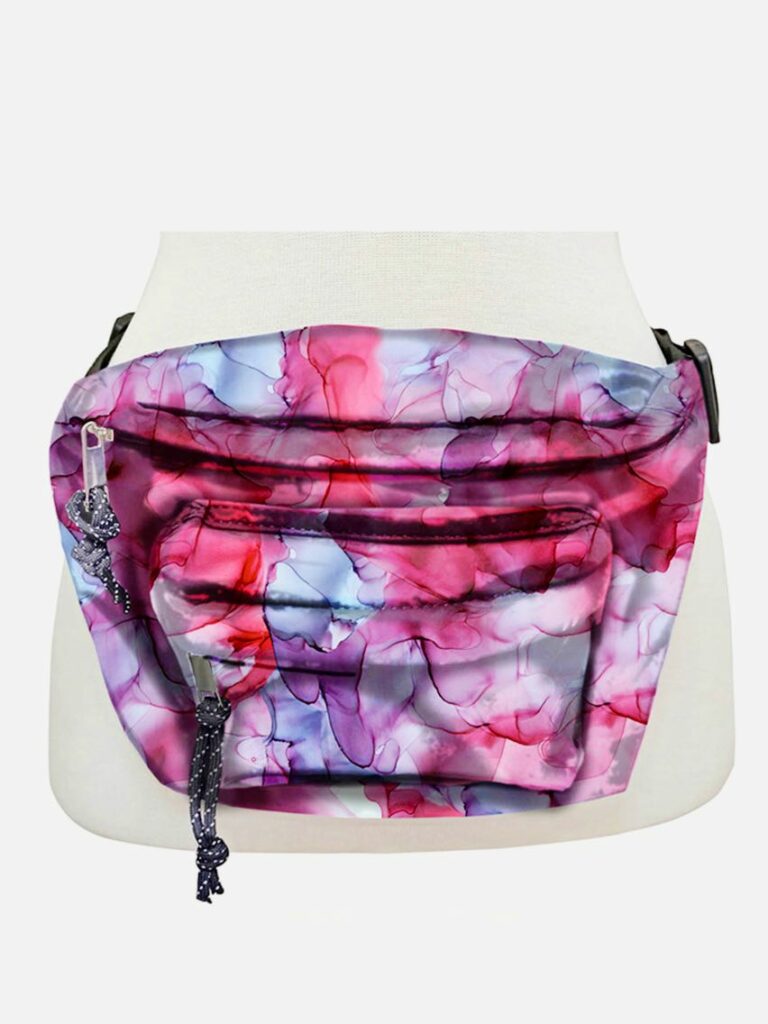 DOLCEZZA Shopping Belt Bag 22966 Red Purple Pink