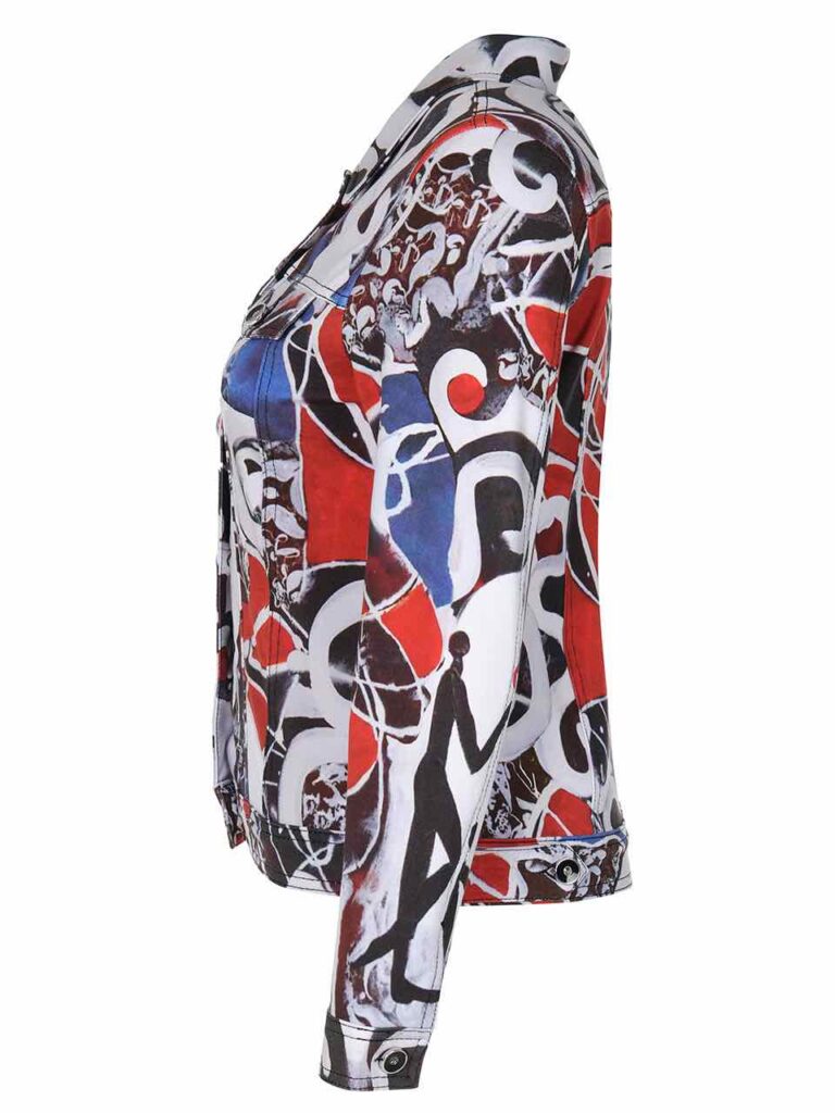 Simply Art by DOLCEZZA Jacket Lovely Lovers Red Blue Black