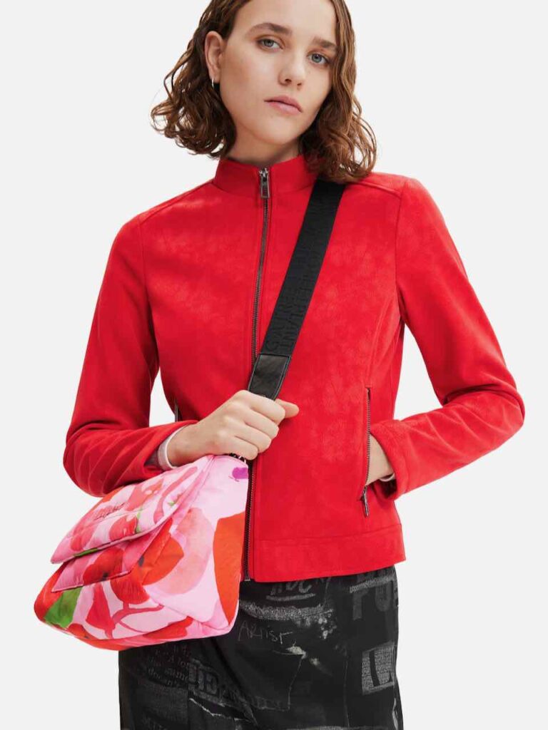 DESIGUAL M. Christian Lacroix Midsize Lips Crossbody Bag