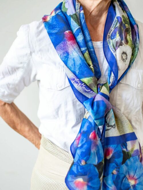 Love's Pure Light Luxury Silk Scarves Fun Fashion Online Boutique