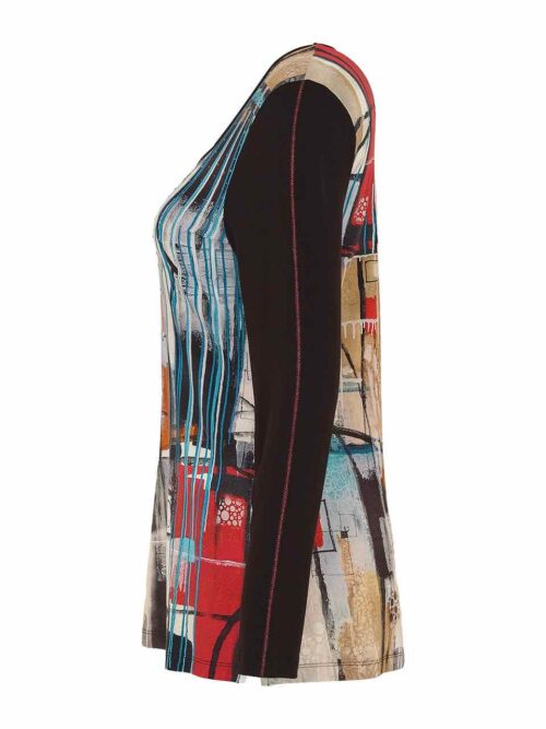 Simply Art DOLCEZZA Knit Top Pullover 73742 Dam Domino