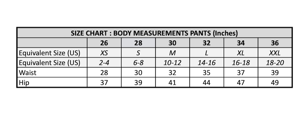 Dolcezza Size Guide | Fun Fashion Online Boutique