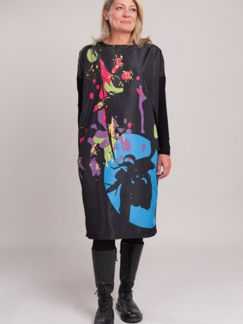 IGOR Dobranic DRESS CHILE Multi Colours Loose Fit W23-73