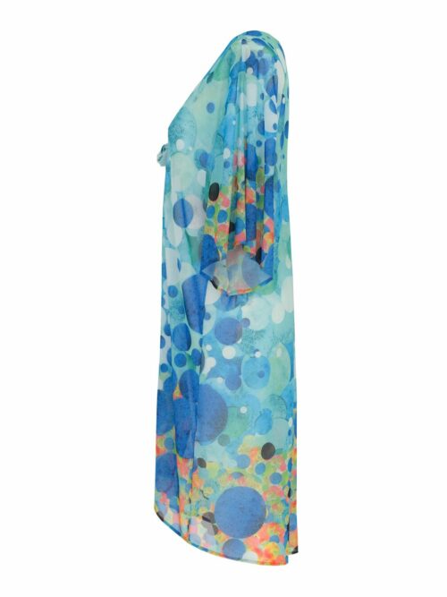 Simply Art DOLCEZZA Beach Cardigan Big Angel Fish Mosaic