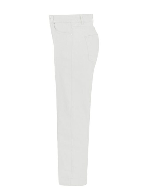 DOLCEZZA Cropped Denim PANTS WHITE
