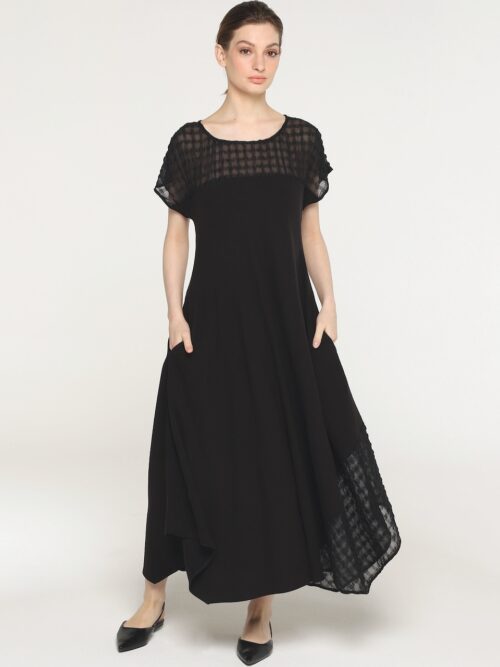 IGOR Dobranic DRESS LAURA Black S24-34 Lace